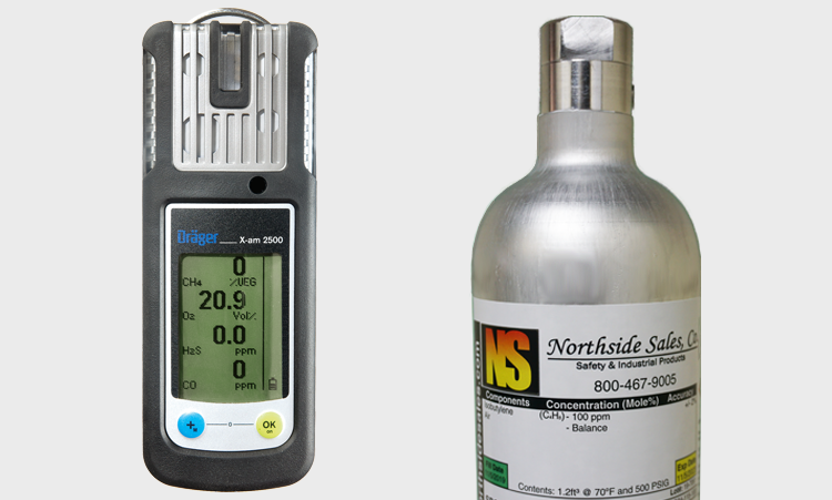 Calibration and Bump Test Gases for Draeger Portable Gas Monitors at ...