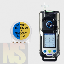Buy Draeger Dual Hydrogen Sulfide (H2S) LC/Oxygen (O2) 6814137 Sensor ...