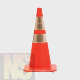Work Area Protection - 18" Traffic Cones w/ Reflective Collars