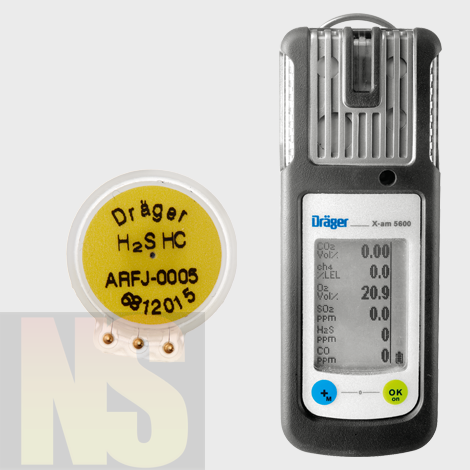 Buy Draeger Hydrogen Sulfide (H2S) 6812015 Sensor for X-am 5000 Monitor at Northsidesales.com
