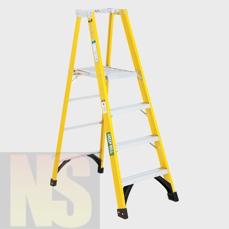 Green Bull - Fiberglass Platform Ladders: Type 375LB 1AA Rated